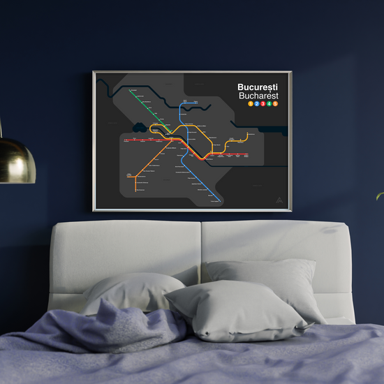 Bucharest Metro map – Amazing Maps