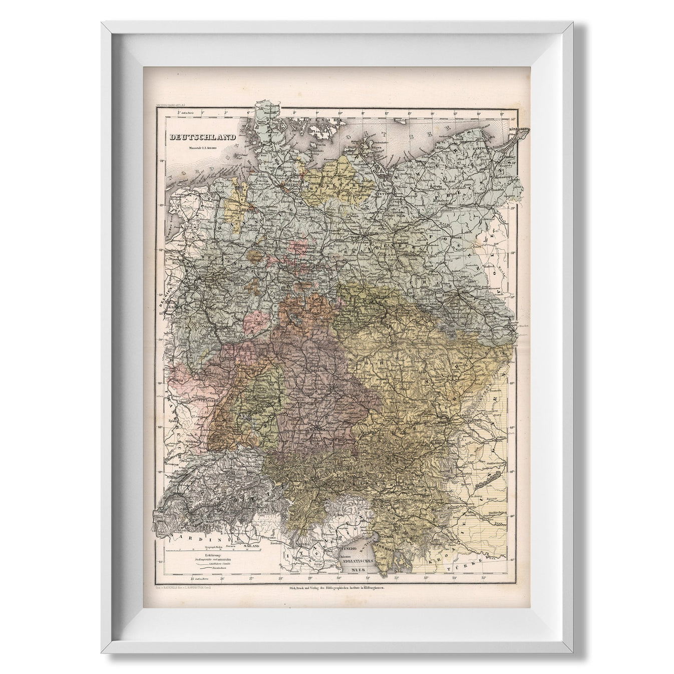 Historic Map of German Lands – Amazing Maps