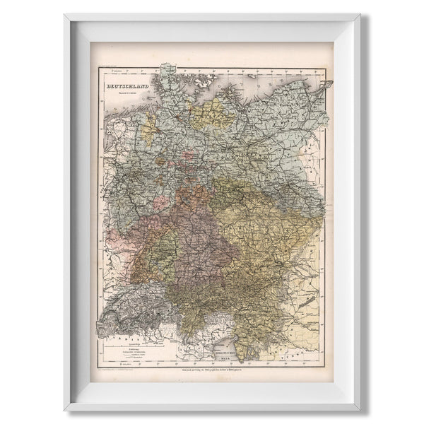 Historic Map of German Lands – Amazing Maps
