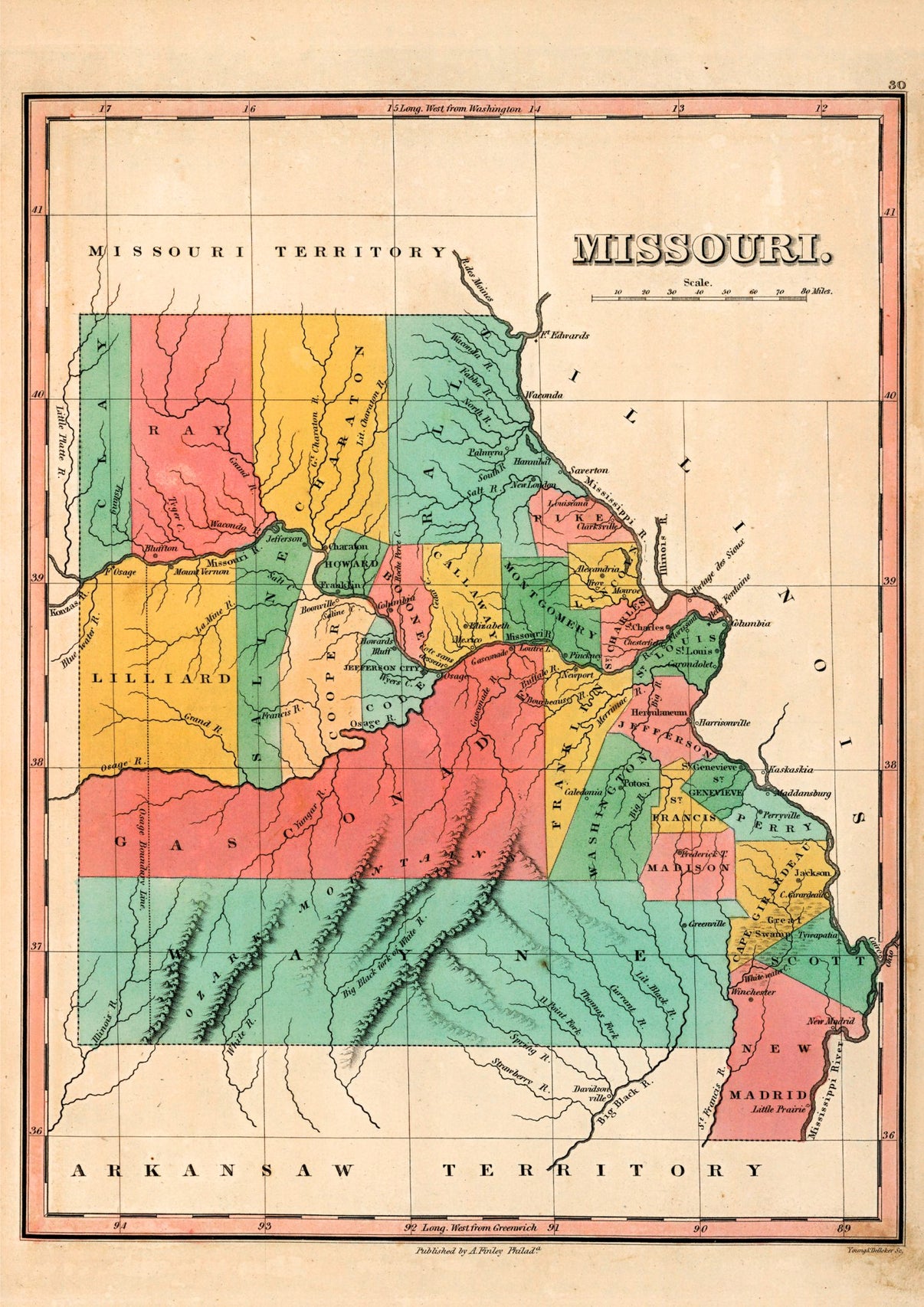 Missouri Historic Map – Amazing Maps