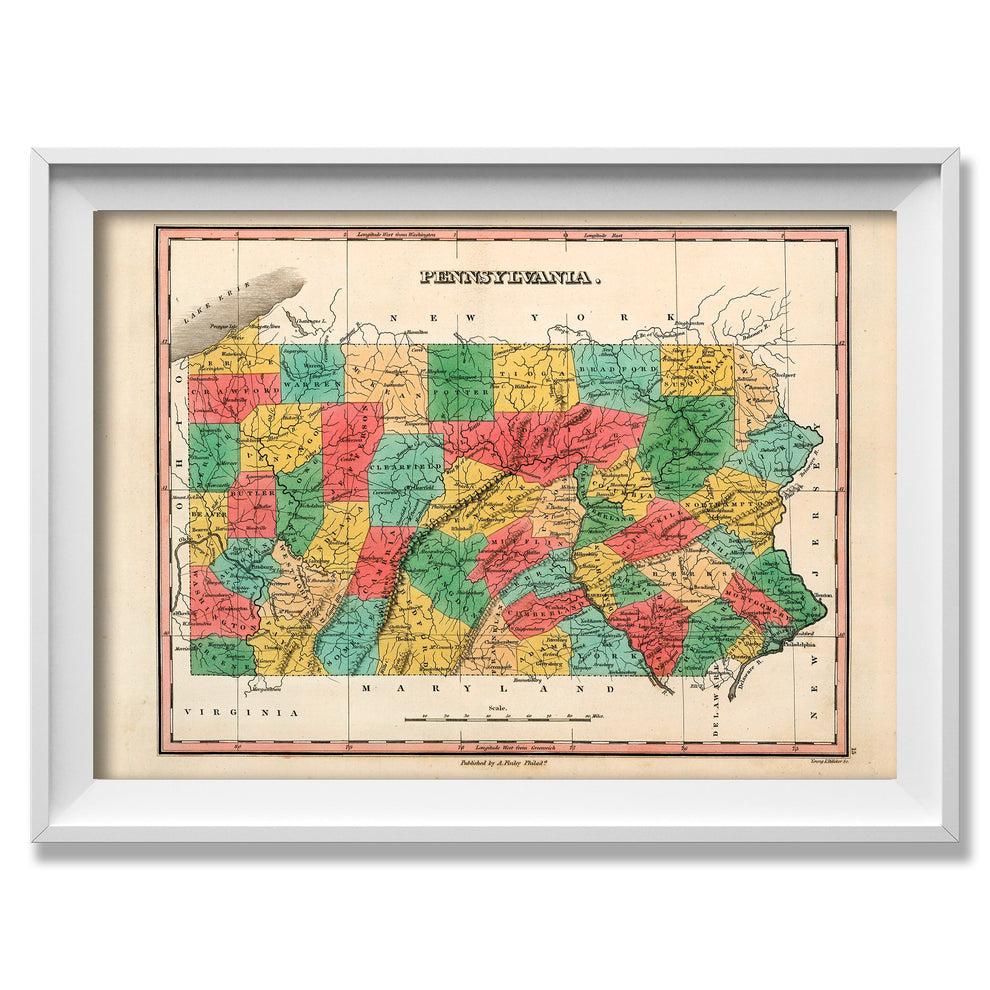 Pennsylvania Historic Map – Amazing Maps
