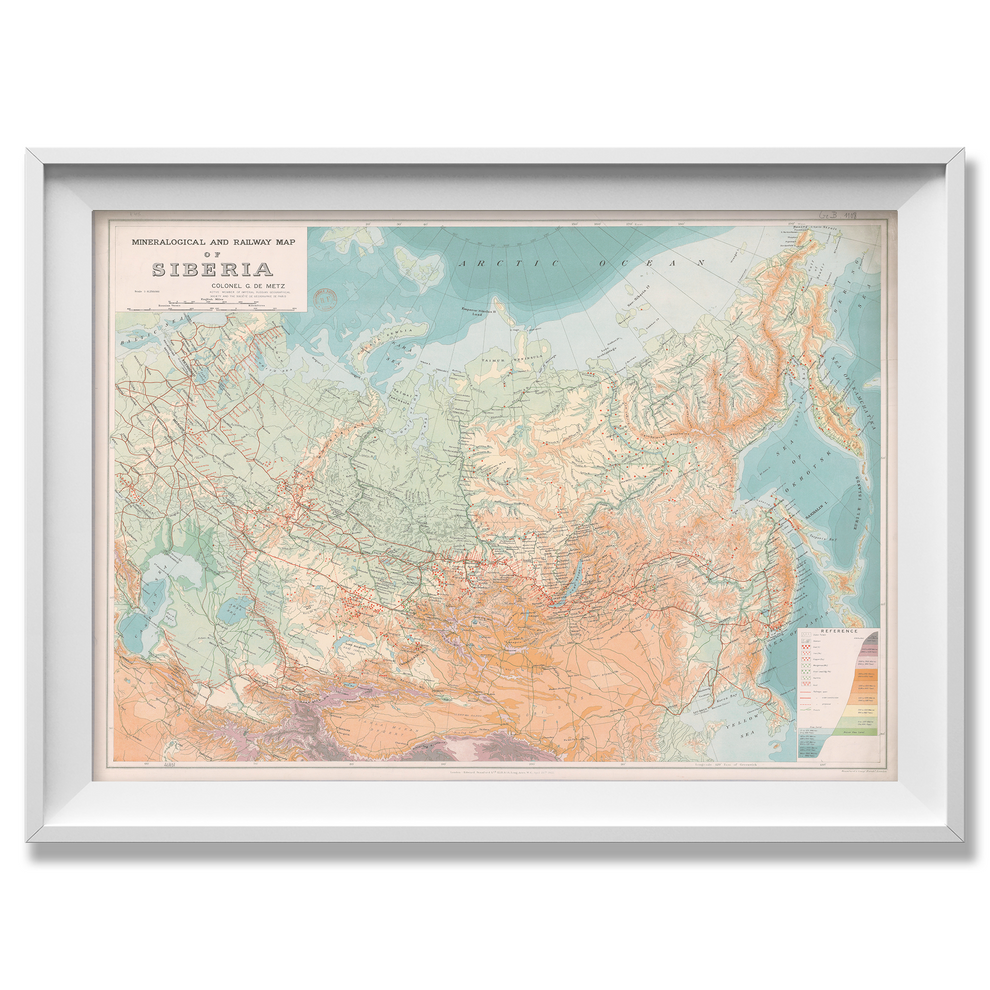 Historic Map of Siberia – Amazing Maps