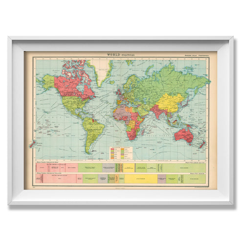 World in 1923 Political Map – Amazing Maps